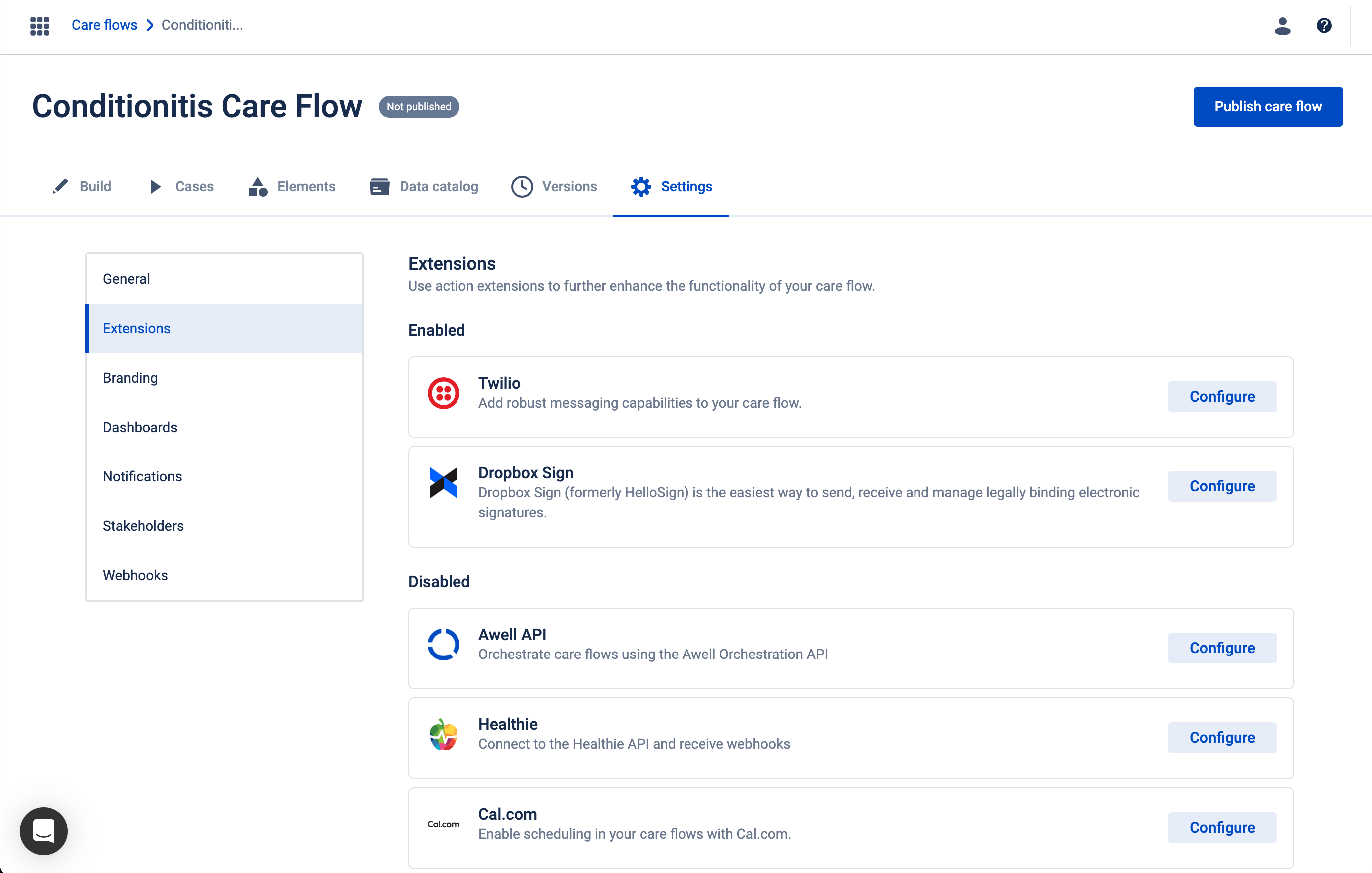 Awell Extensions | Developer Hub